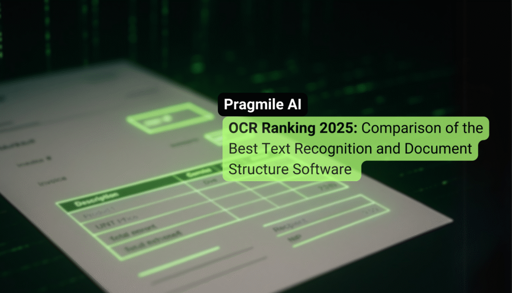 OCR Ranking 2025 – Comparison of the Best Text Recognition and Document ...